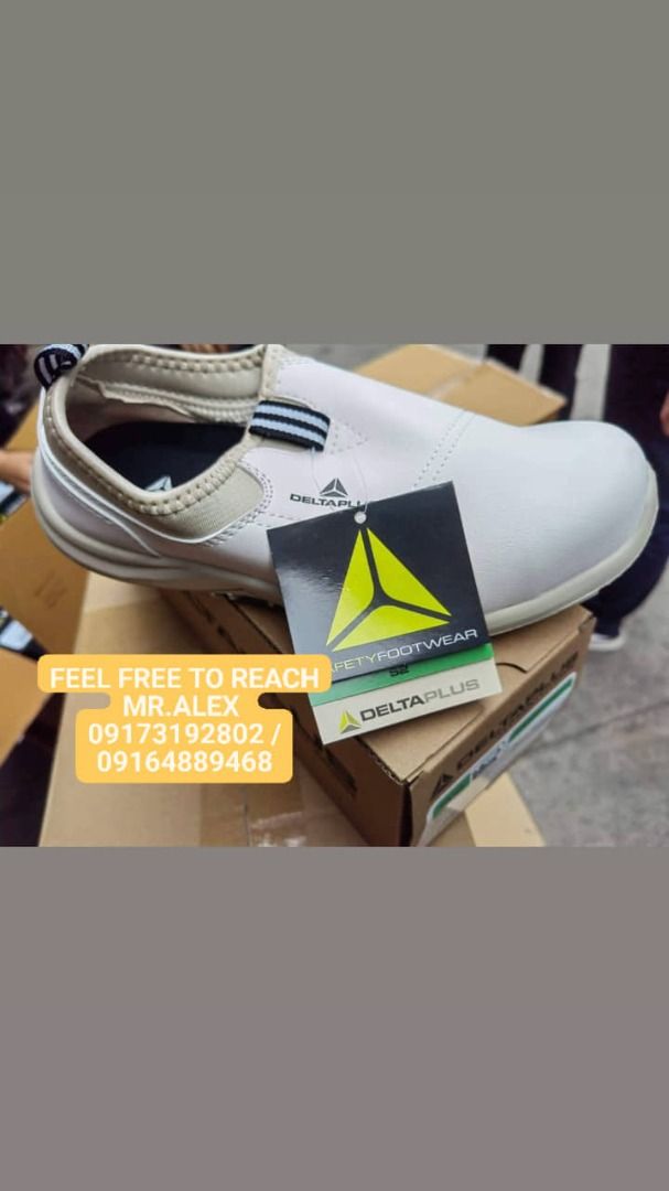 Delta Plus White Safety Shoes Specs: Miami S2, Commercial & Industrial ...