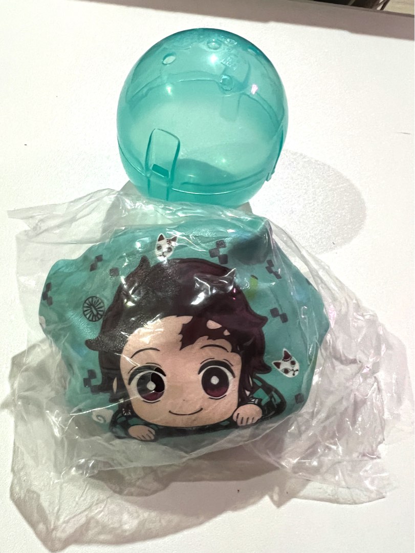 Demon Slayer Tanjiro Gacha pouch, Hobbies & Toys, Collectibles ...