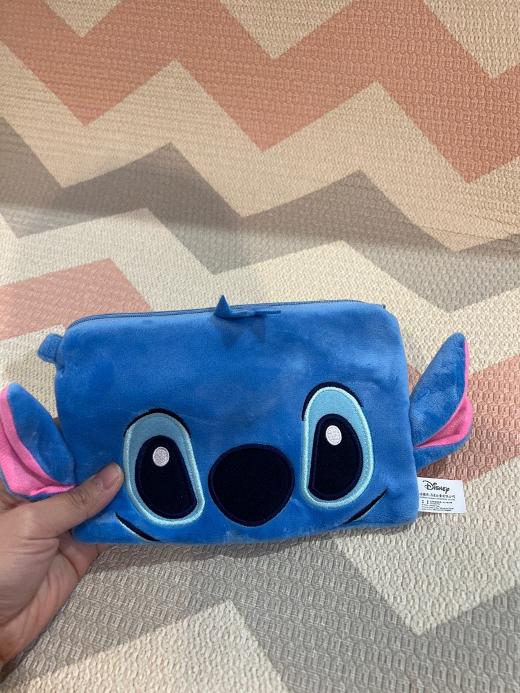 Disney Stitch pouch with 2 compartments, Women's Fashion, Bags ...