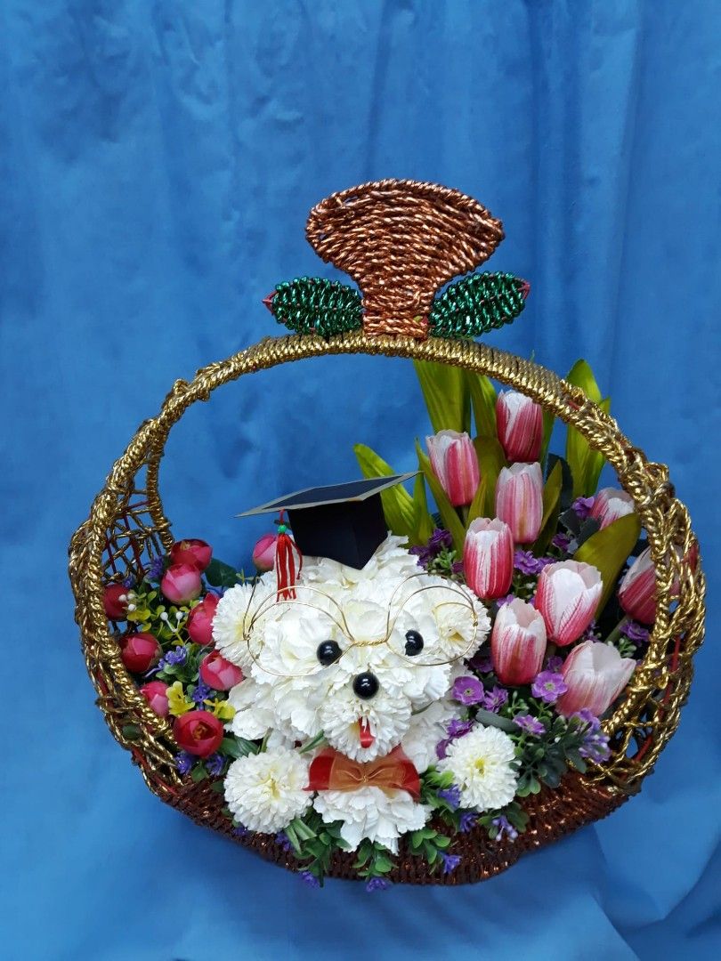 玩偶花艺Doll Flower Arrangement, Hobbies & Toys, Stationery & Craft ...