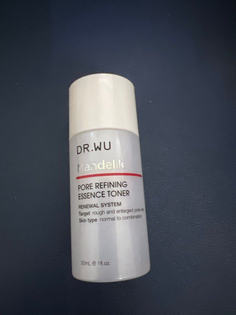 Dr Wu Mandelik Pore Refining Essence Toner 30ml, Beauty & Personal Care, Face, Face Care on ...