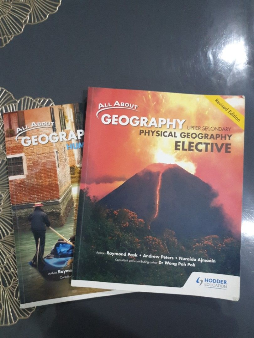 Elective geography textbooks set, Hobbies & Toys, Books & Magazines ...