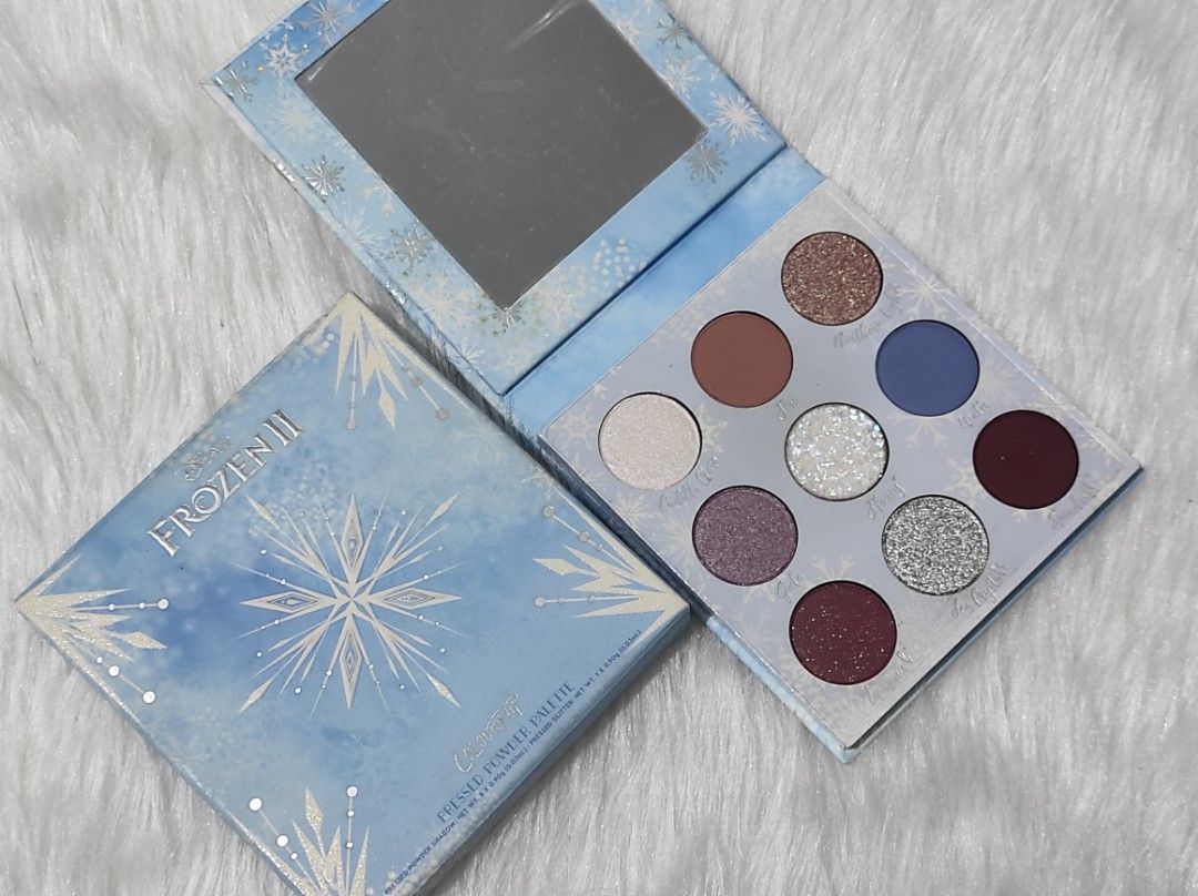 Elsa Frozen II Colourpop Eyeshadow, Beauty & Personal Care, Face ...