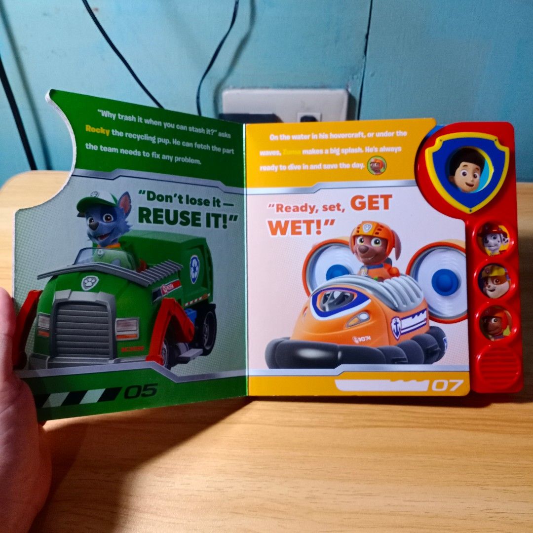 Emergency Vehicles Sound Book, Hobbies & Toys, Books & Magazines ...