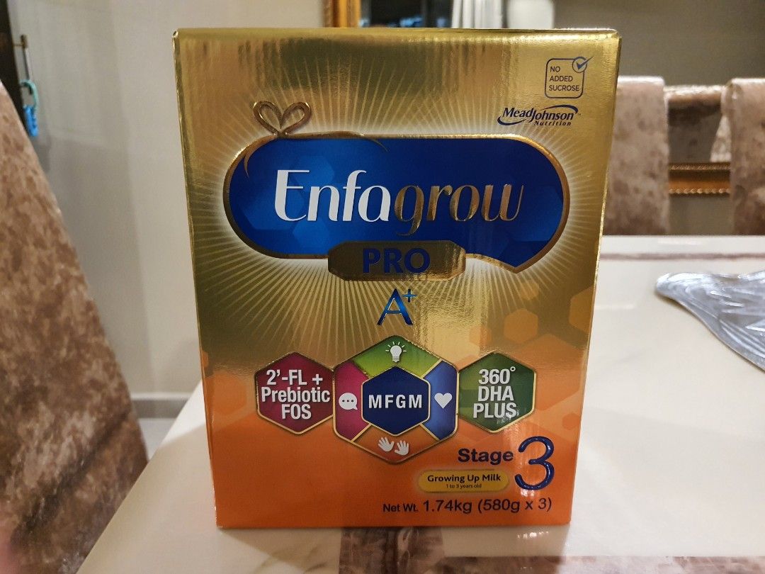 Enfagrow A+ Stage 3 for 3 boxes, Babies & Kids, Nursing & Feeding ...