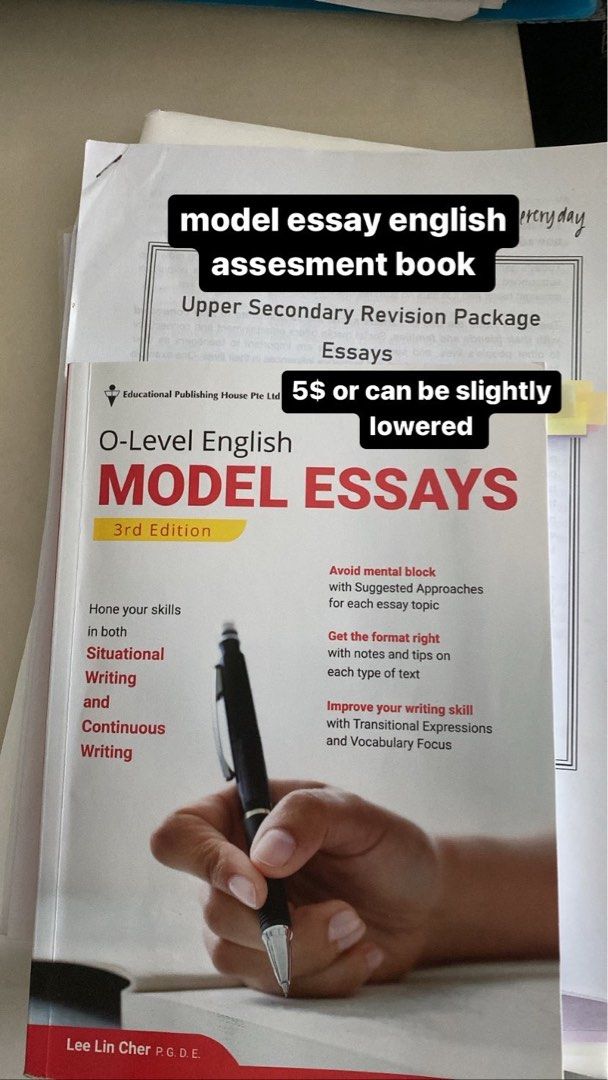 ENGLISH MODEL ESSAY ASSESSMENT BOOK, Hobbies & Toys, Books & Magazines ...