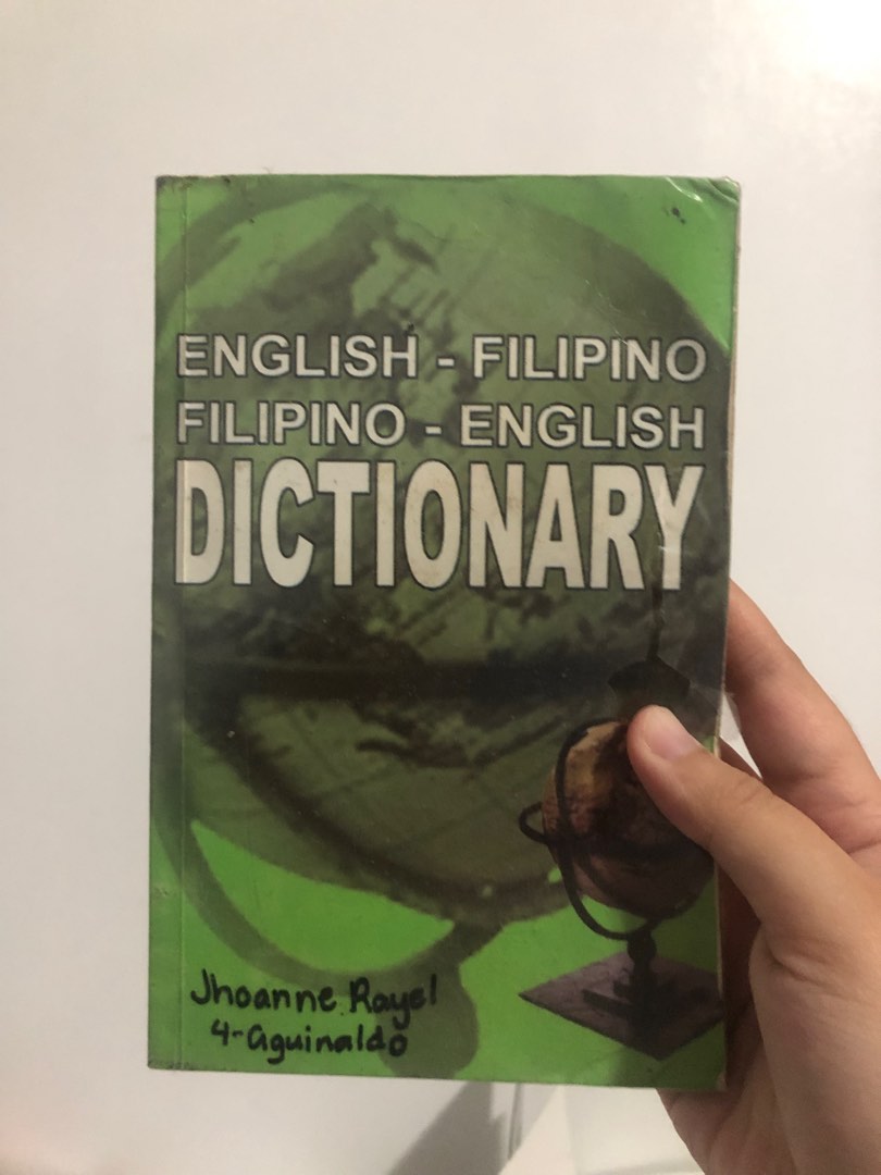 English-Filipino Filipino-English Dictionary, Hobbies & Toys, Books ...