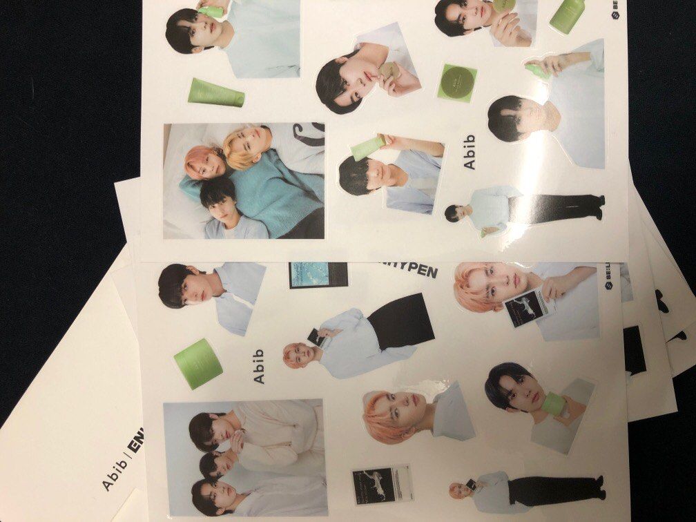 Enhypen Stickers 7 sheets, Hobbies & Toys, Collectibles & Memorabilia ...