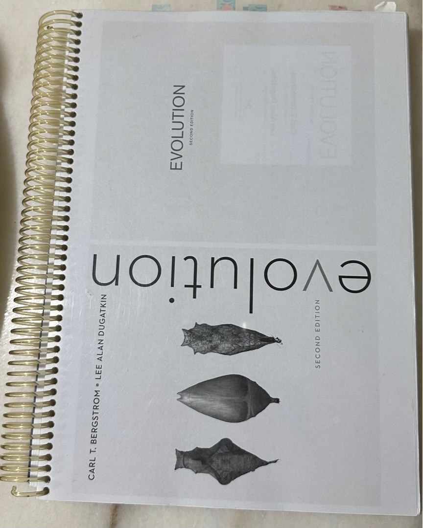 Evolution Textbook 2nd Edition (LSM2107), Hobbies & Toys, Books ...
