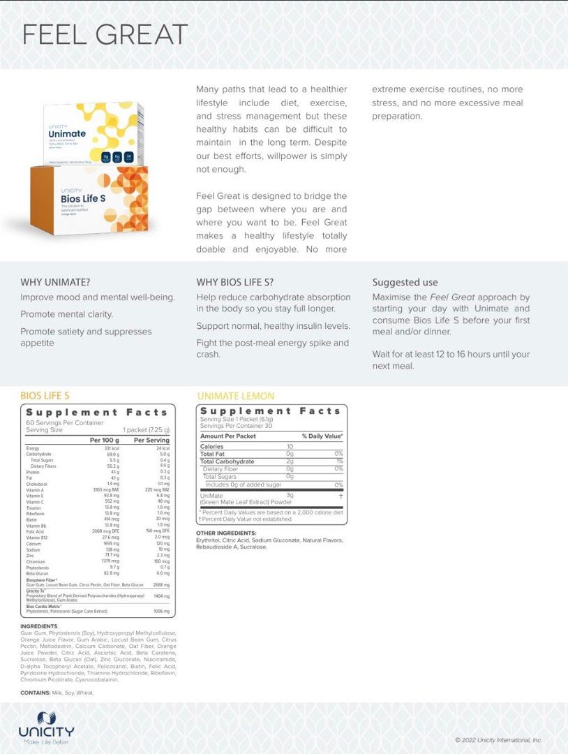 Feel Great 2, Health & Nutrition, Health Supplements, Vitamins ...