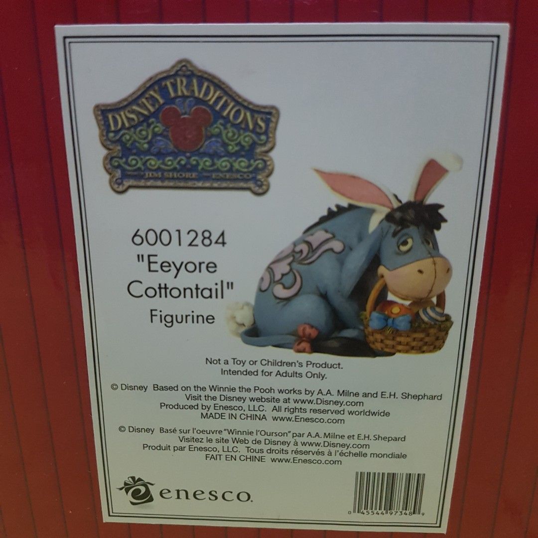 FIGUR DISNEY SHOWCASE Eeyore disney traditions by ENESCO, Toys ...