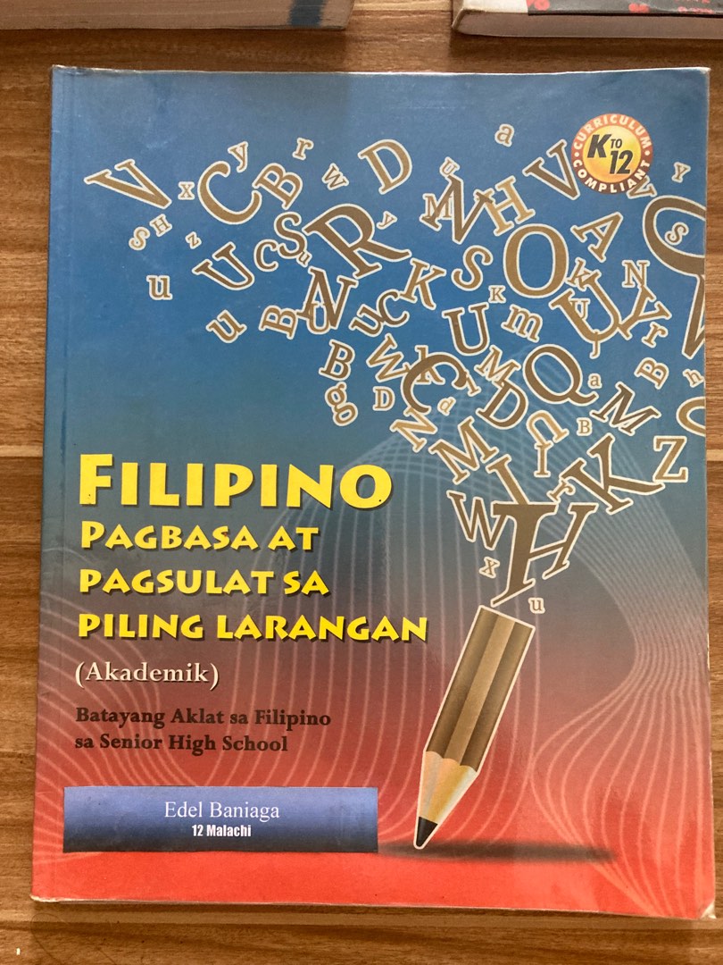 Filipino Pagbasa at Pagsulat sa Piling Larangan, Hobbies & Toys, Books ...