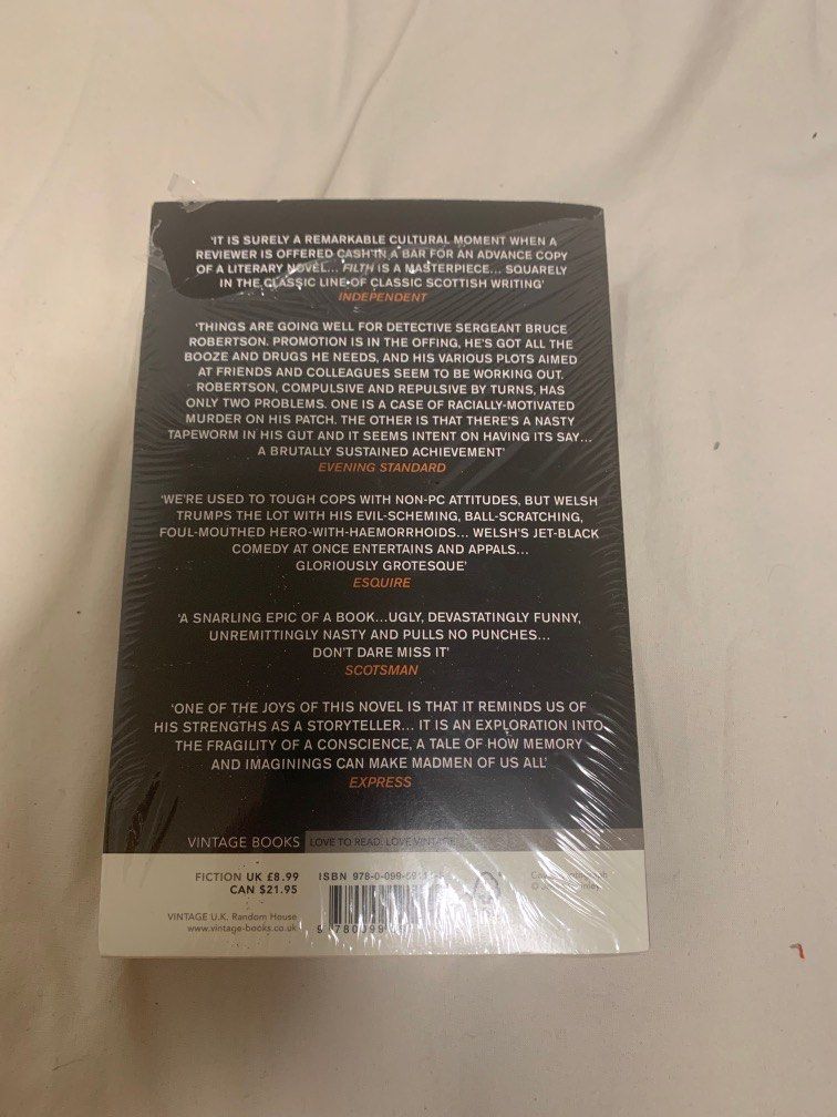 Filth by Irvine Welsh, Hobbies & Toys, Books & Magazines, Fiction & Non-Fiction on Carousell