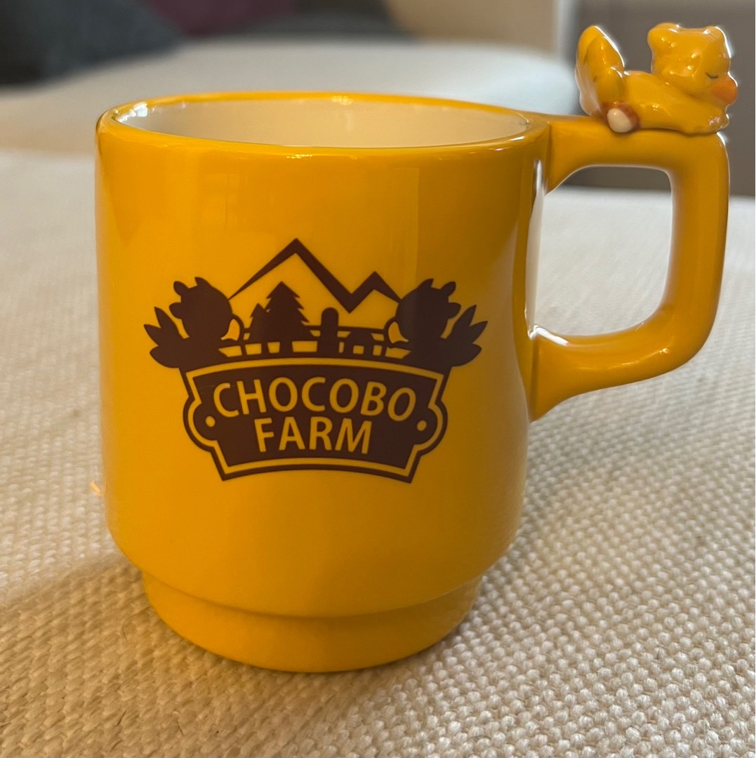 Final Fantasy Chocobo Farm Figure Mug, Furniture & Home Living ...