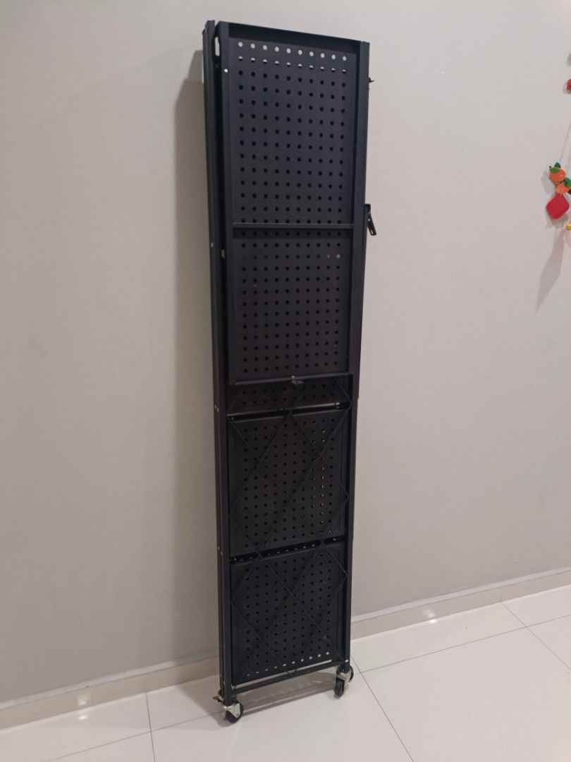 Foldable Steel rack, Furniture & Home Living, Furniture, Shelves ...