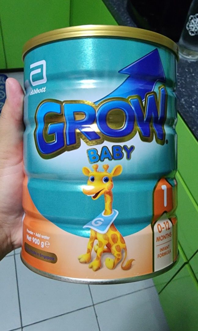 Formula Milk, Grow baby 900G, Babies & Kids, Nursing & Feeding ...