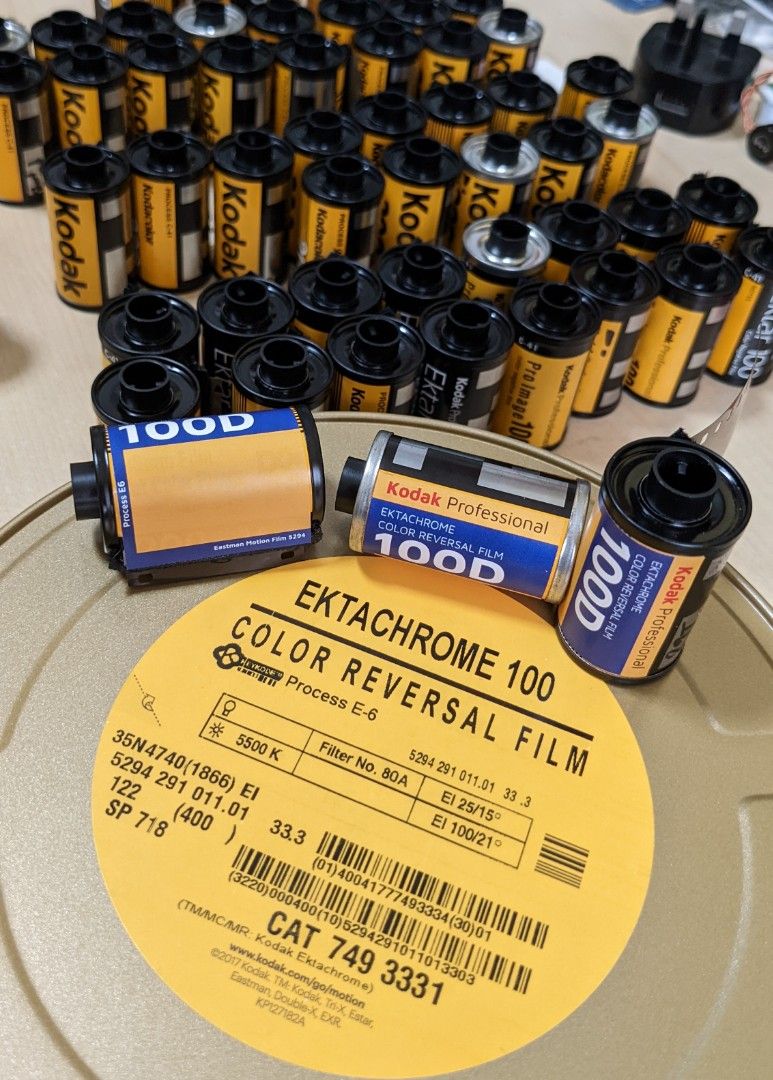 [FRESH] Kodak Ektachrome 100D/ Kodak 5294 Slide Film, Photography, Cameras on Carousell