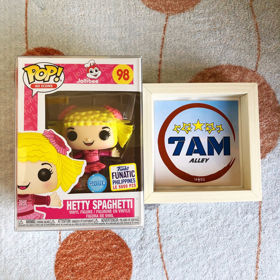 Funko FUNATIC Pop Hetty Spaghetti Glitter Limited Edition LE ...