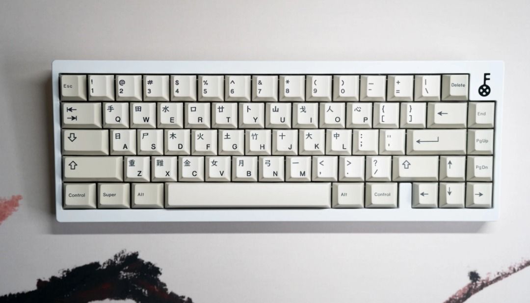 Geekark 9009 Hangul and Reverse Cangjie Keycaps, Computers & Tech ...