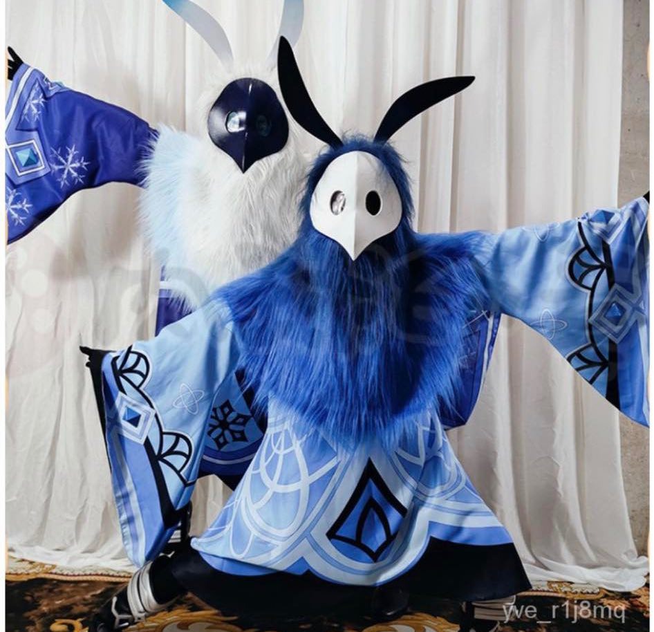 Genshin Impact Hydro Abyss Mage Cosplay, Men's Fashion, Tops & Sets ...