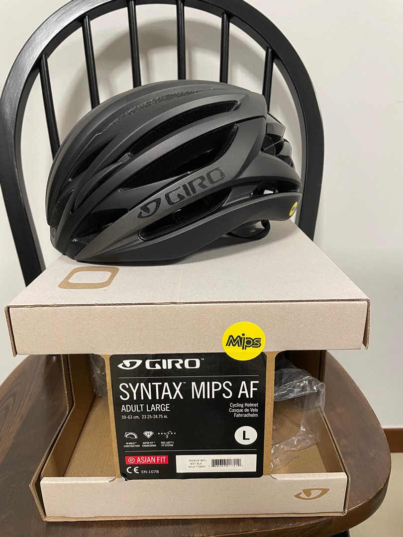 Giro syntax MIPS AF, Sports Equipment, Bicycles & Parts, Parts ...