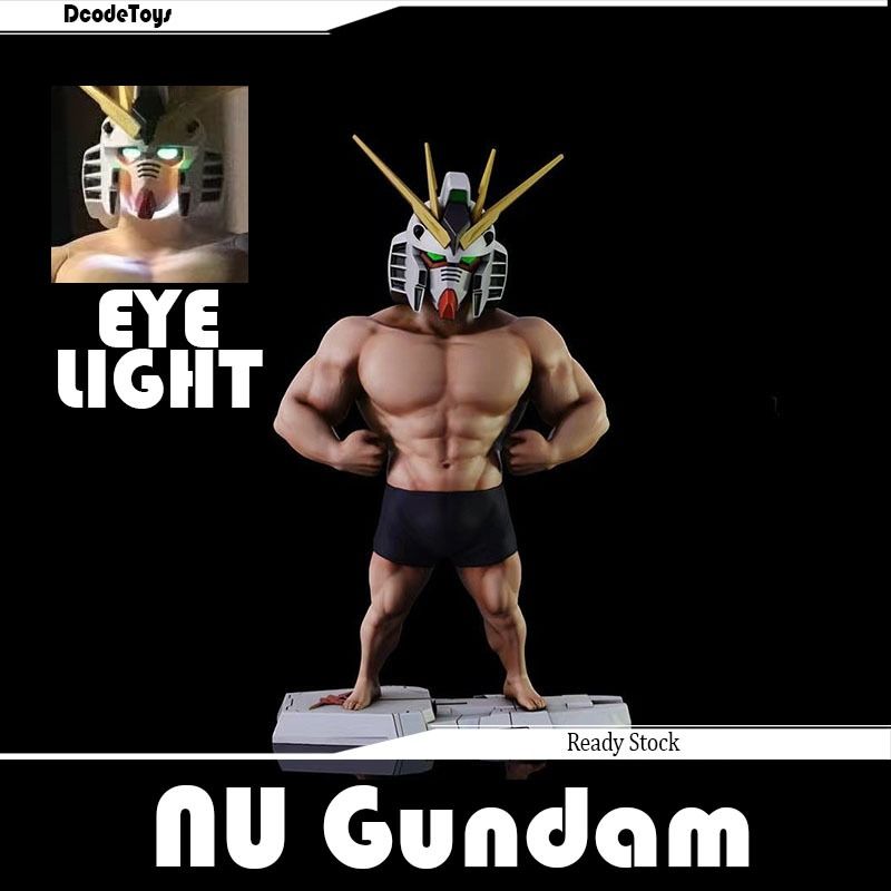 GK Muscles Gundam Zaku Nu Gundam Sazabi EVA 01 Evangelion Kamen Rider ...