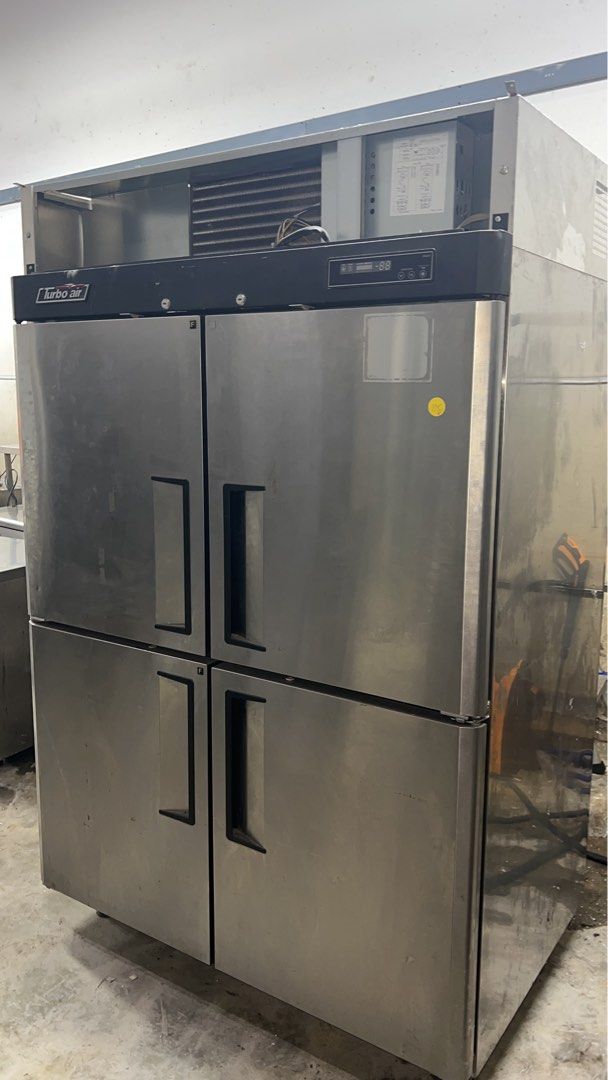 Good condition! (Free delivery and warranty) turbo air 4 door freezer ...