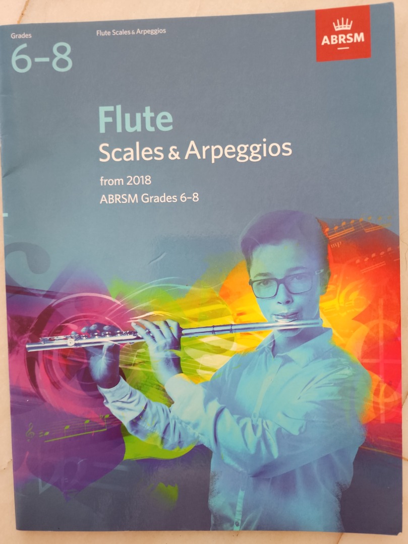 Gr 6-8 Flute Scales & Arpeggios, Hobbies & Toys, Music & Media, Music ...