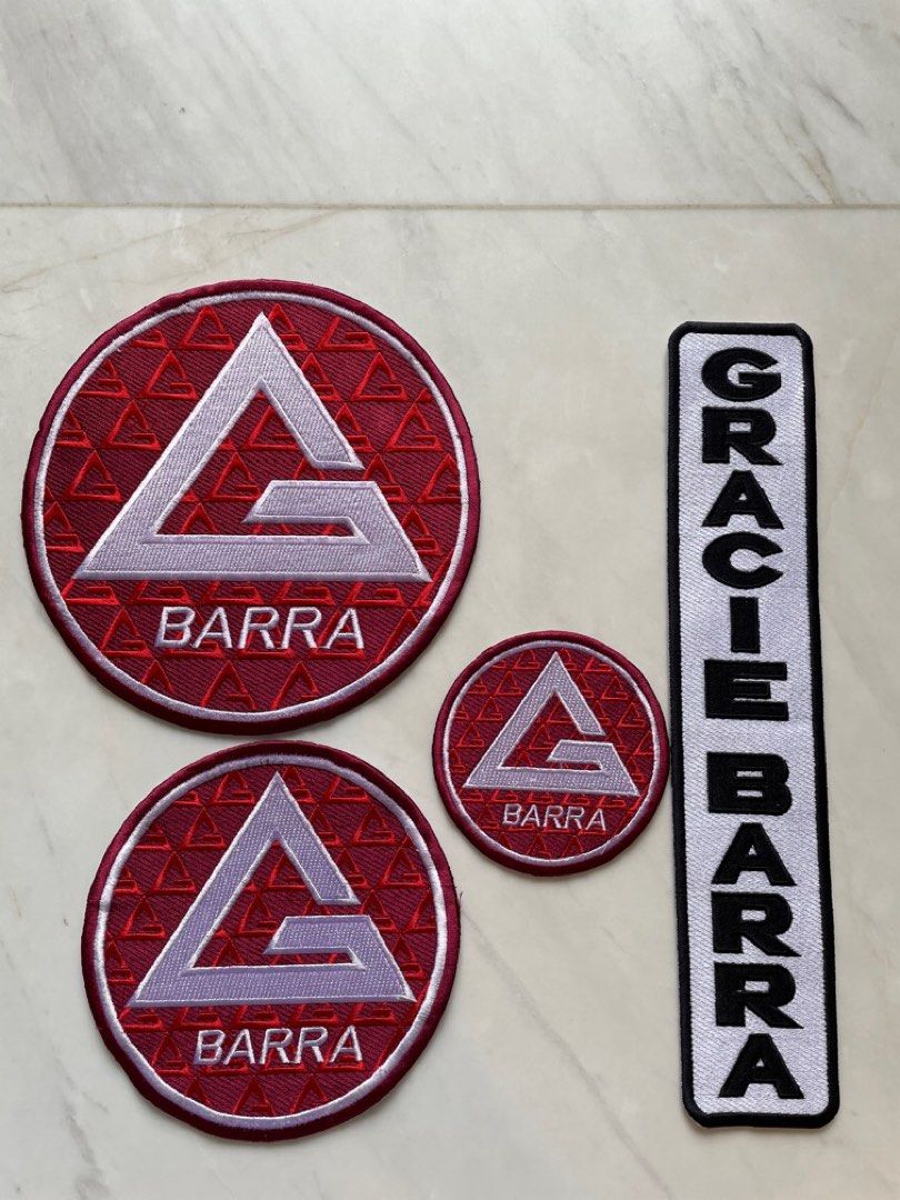 Gracie Barra Gi patches - brand new, Sports Equipment, Other Sports ...