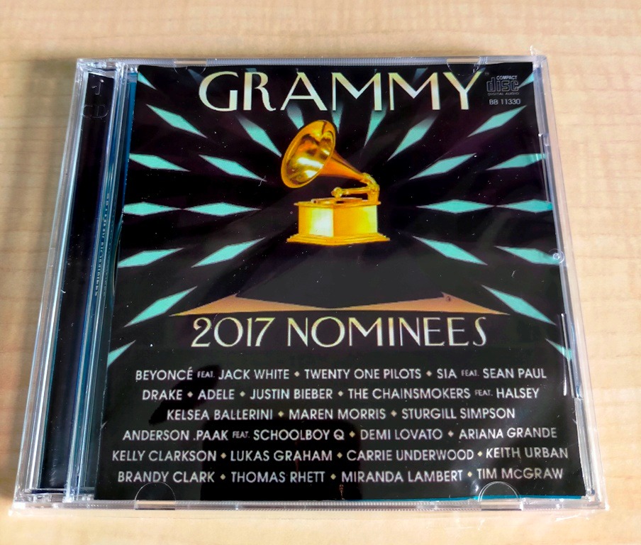 Grammy 2017 Nominees Audio CD Original Artist Beyonce Twenty One Pilots ...
