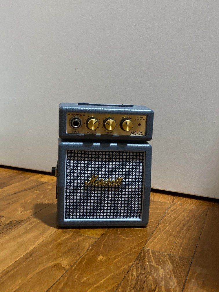 Guitar Amplifier Marshall MS-2C Micro Amp, Classic, Hobbies & Toys ...