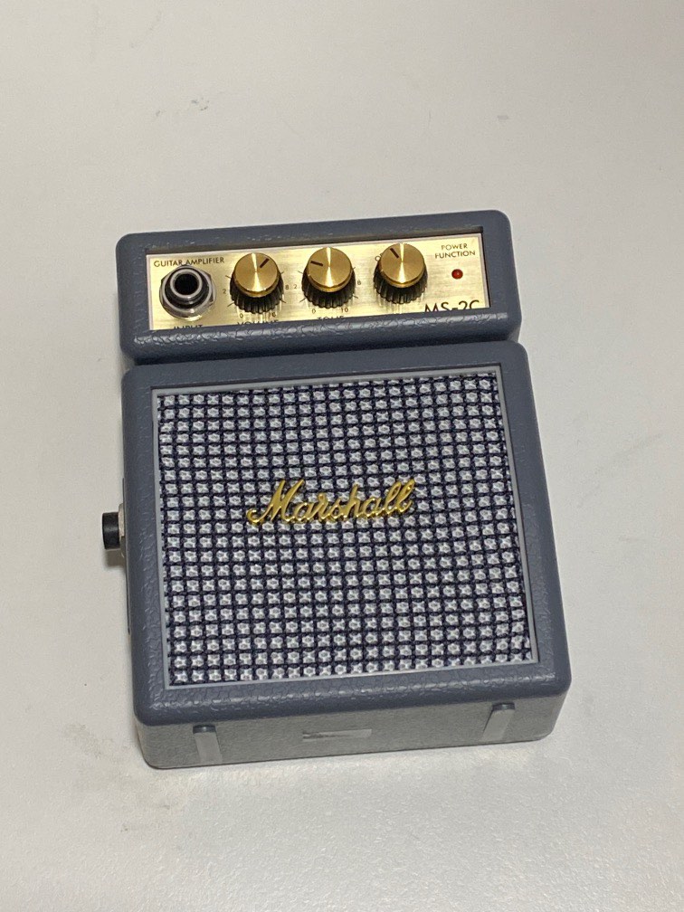 Guitar Amplifier Marshall MS-2C Micro Amp, Classic, Hobbies & Toys ...