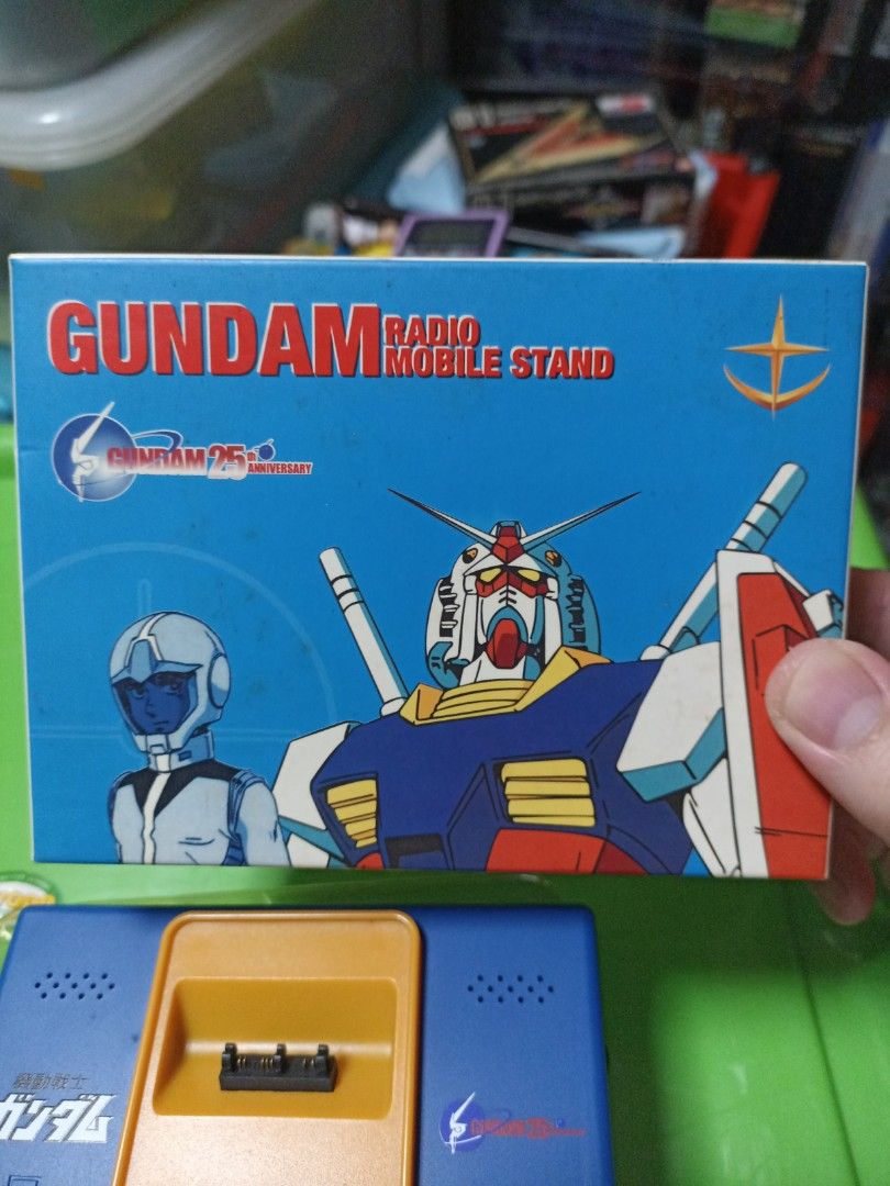 Gundam RX-78-2 Radio Mobile Stand 25th Anniversary vintage, Hobbies ...