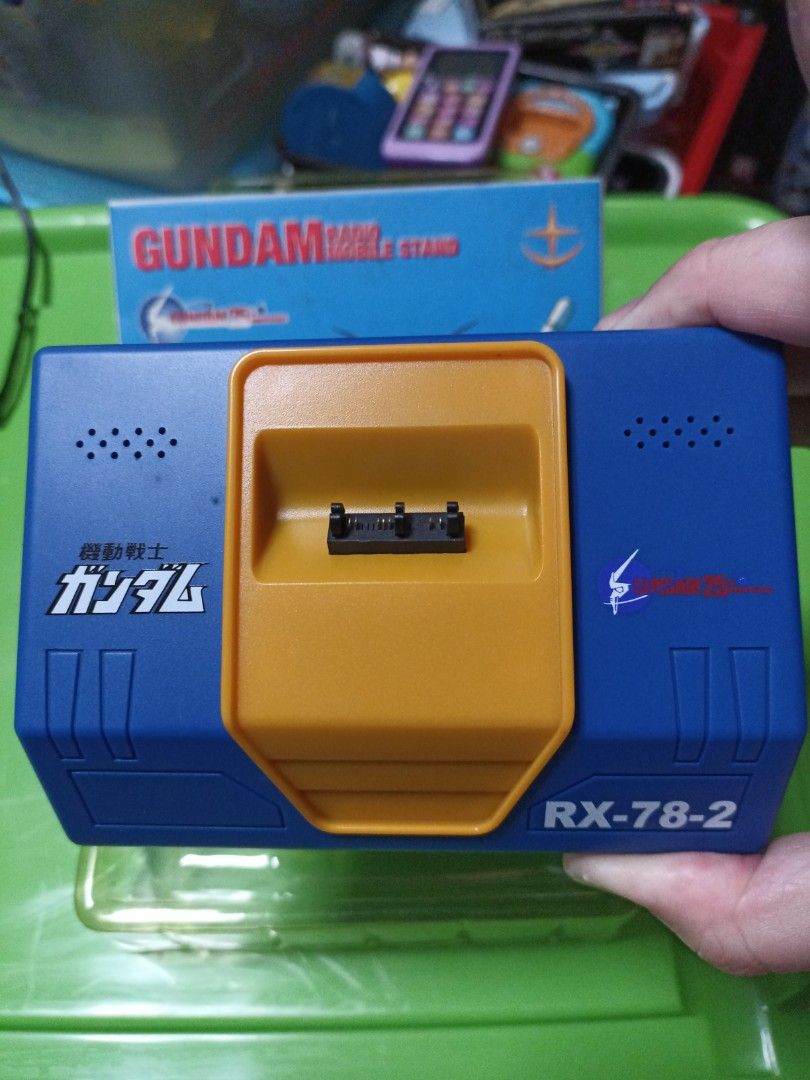Gundam RX-78-2 Radio Mobile Stand 25th Anniversary vintage, Hobbies ...
