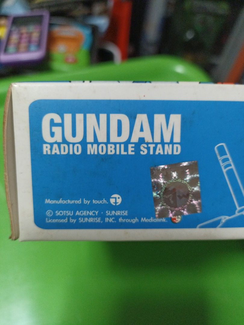 Gundam RX-78-2 Radio Mobile Stand 25th Anniversary vintage, Hobbies ...