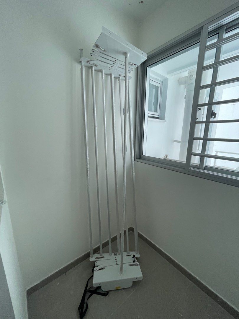 HDB BTO Clothes Drying Rack, Furniture & Home Living, Home Improvement ...