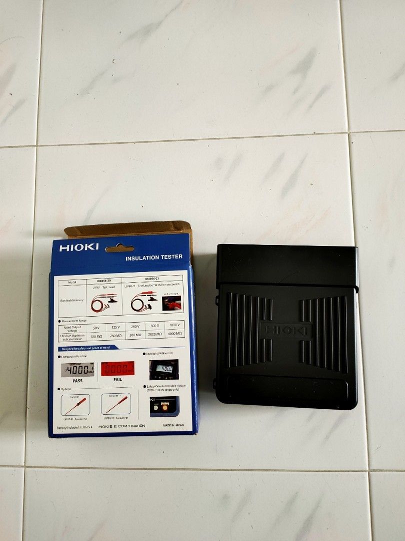 Hioki – INSULATION TESTER IR4056 (Hioki IR4056-21), TV & Home ...