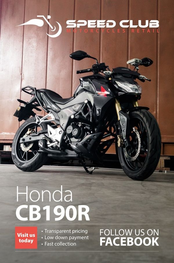 Honda CB190R, Motorcycles, Motorcycles for Sale, Class 2B on Carousell