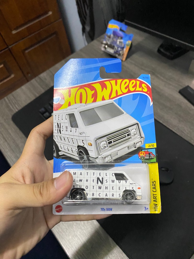 Hot Wheels 70s Van, Hobbies & Toys, Toys & Games on Carousell