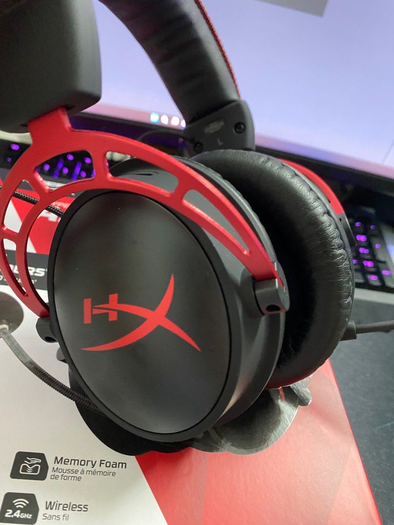 HyperX Cloud Alpha Wireless - Gaming Headset, Audio, Headphones ...