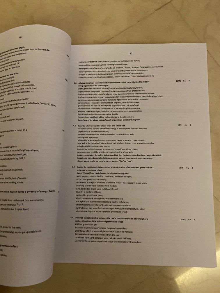 IB BIO HL NOTES, Hobbies & Toys, Books & Magazines, Assessment Books on ...