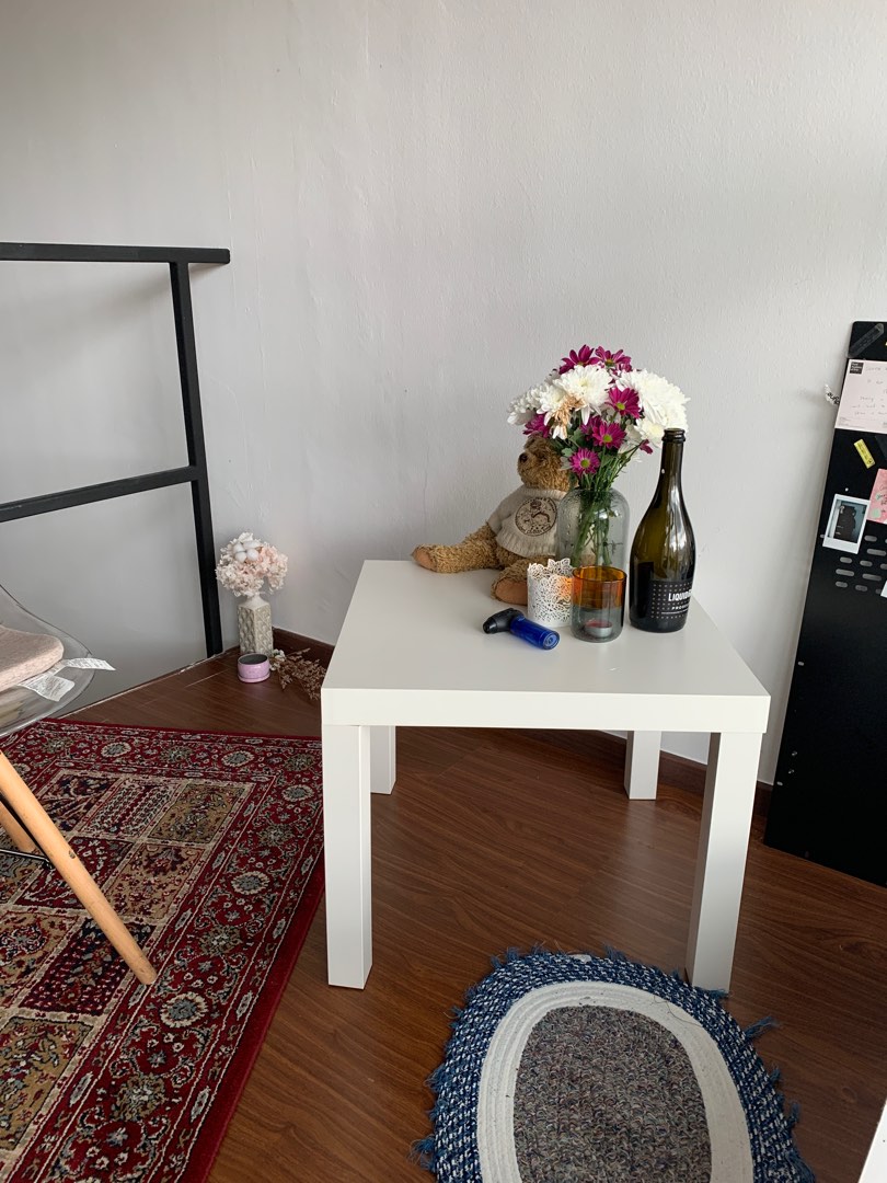 IKEA LACK side table in white, Furniture & Home Living, Furniture ...