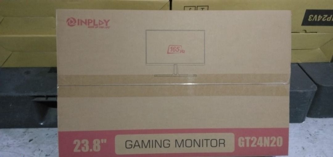 INPLAY GT24N20 Gaming Monitor FHD@165Hz Frameless Flat Screen ...