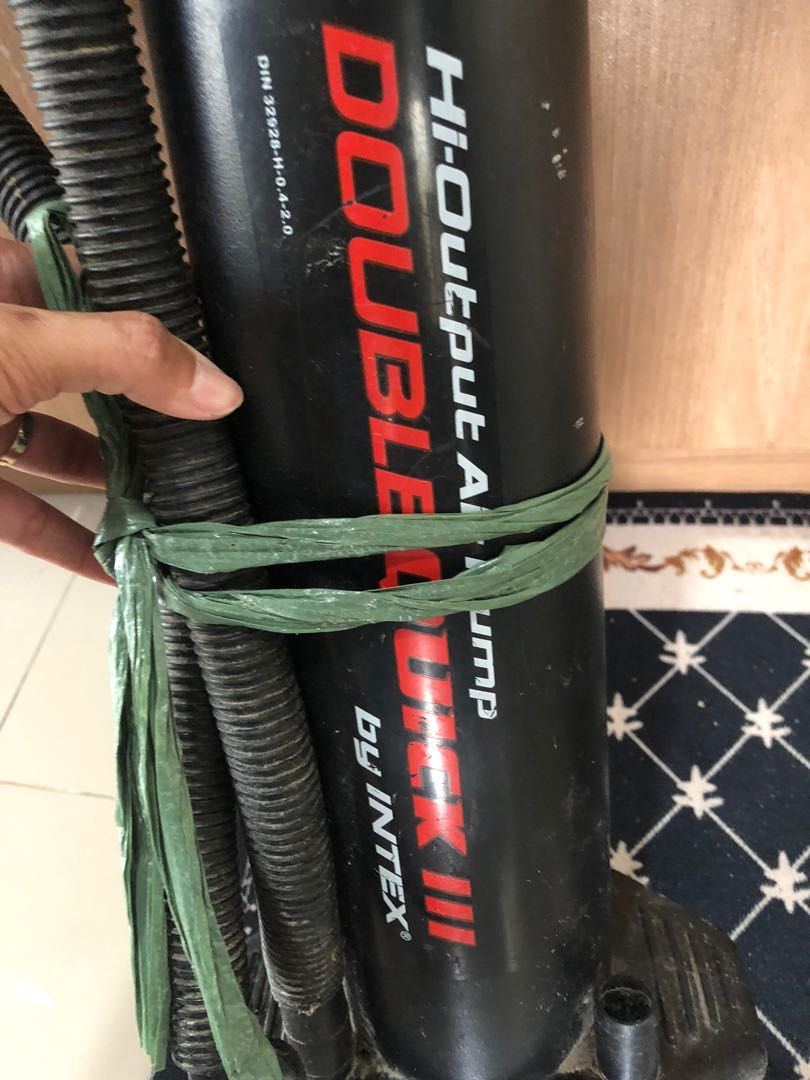 Intex Double Quick III air pump, Sports Equipment, Other Sports ...
