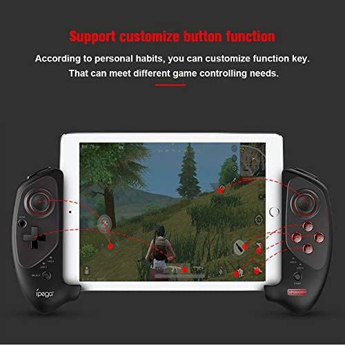 IOS Android Windows PC Smart TV Game Controller Joystick Gamepad Custom Key Mapping Telescopic ...