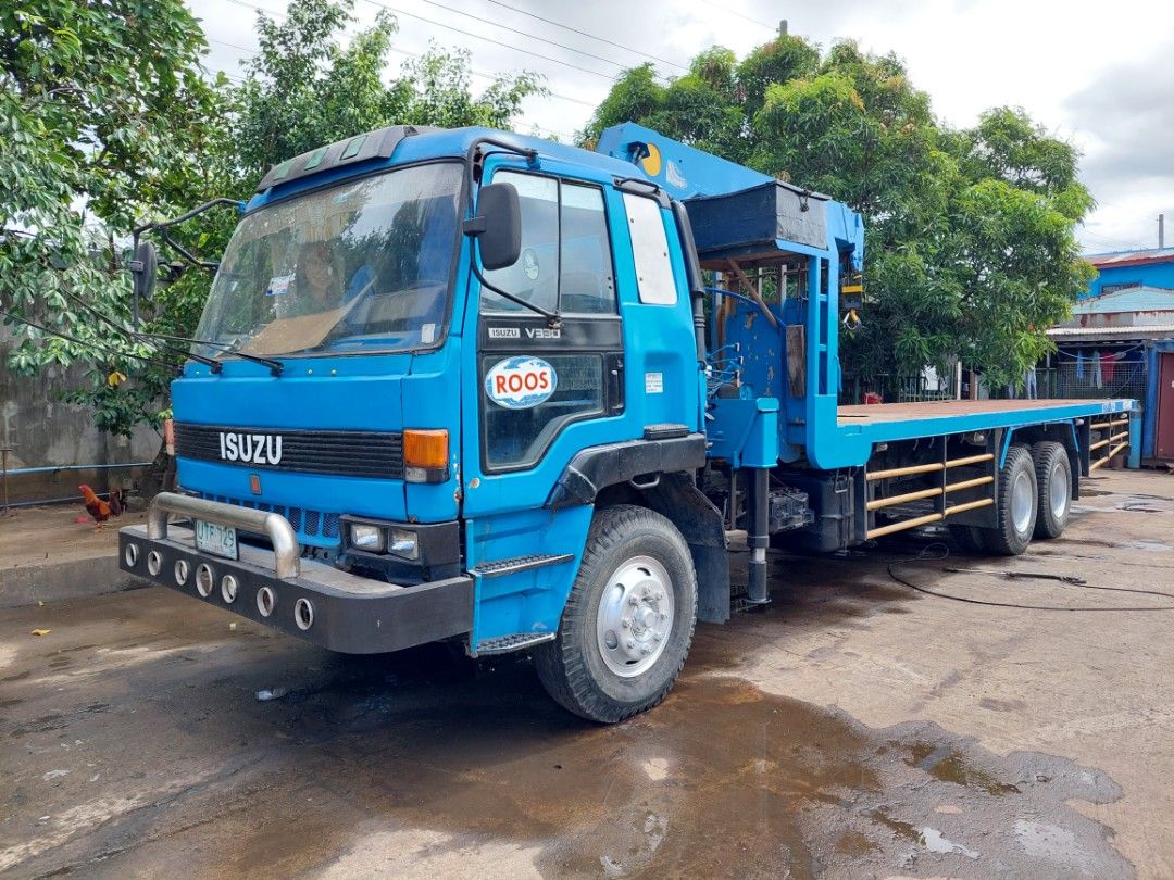 ISUZU 10-WHEELER BOOM TRUCK 3Tons /3-Section boom, Special Vehicles ...