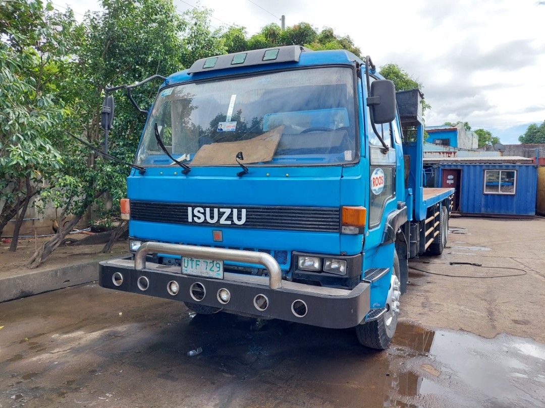 ISUZU 10-WHEELER BOOM TRUCK 3Tons /3-Section boom, Special Vehicles, Heavy Vehicles on Carousell