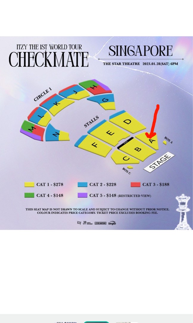ITZY Singapore Concert - Cat A, Tickets & Vouchers, Event Tickets on ...