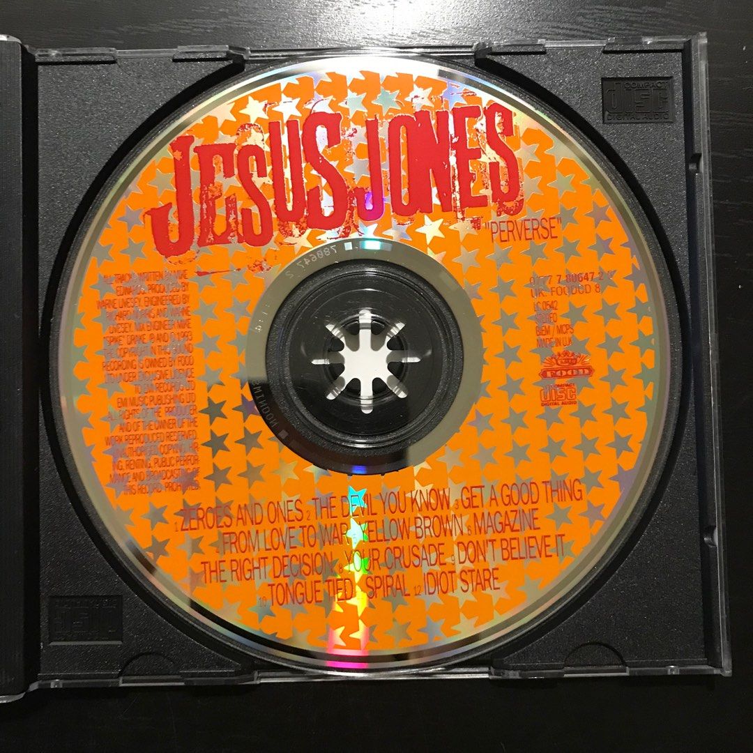 Jesus Jones CD, Hobbies & Toys, Music & Media, CDs & DVDs on Carousell