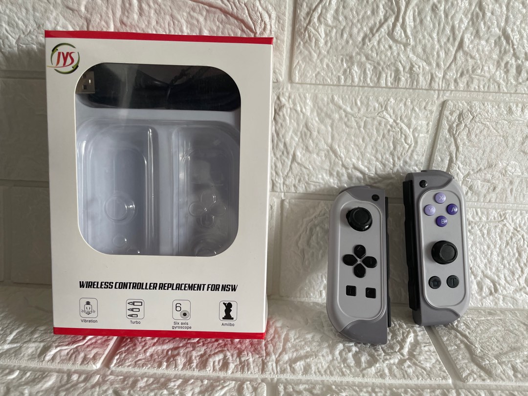 JYS Wireless Joycon Controllers Nintendo Switch (Used), Video Gaming, Gaming Accessories ...
